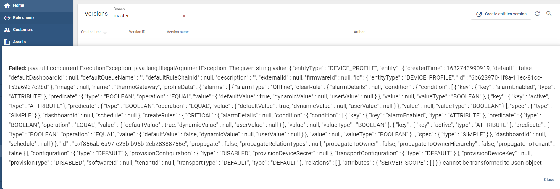 ThingsBoard sync between CE and PE platform using version control · Issue #7056 · thingsboard ...