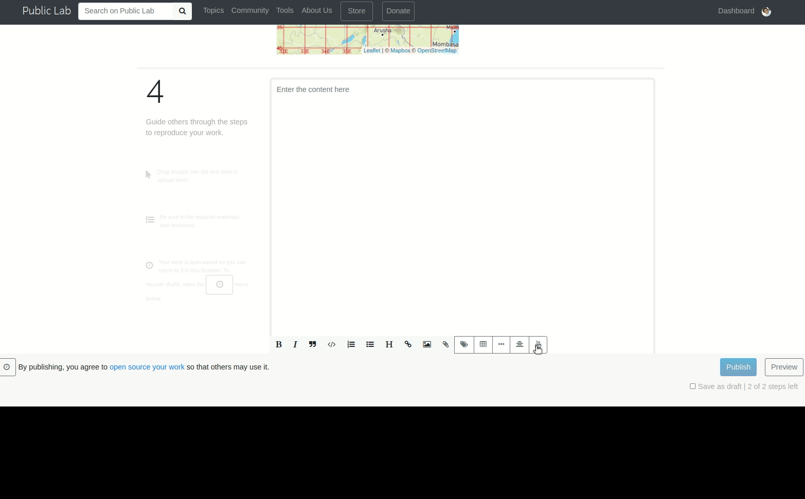Overflow of video in post · Issue #11073 · publiclab/plots2 · GitHub