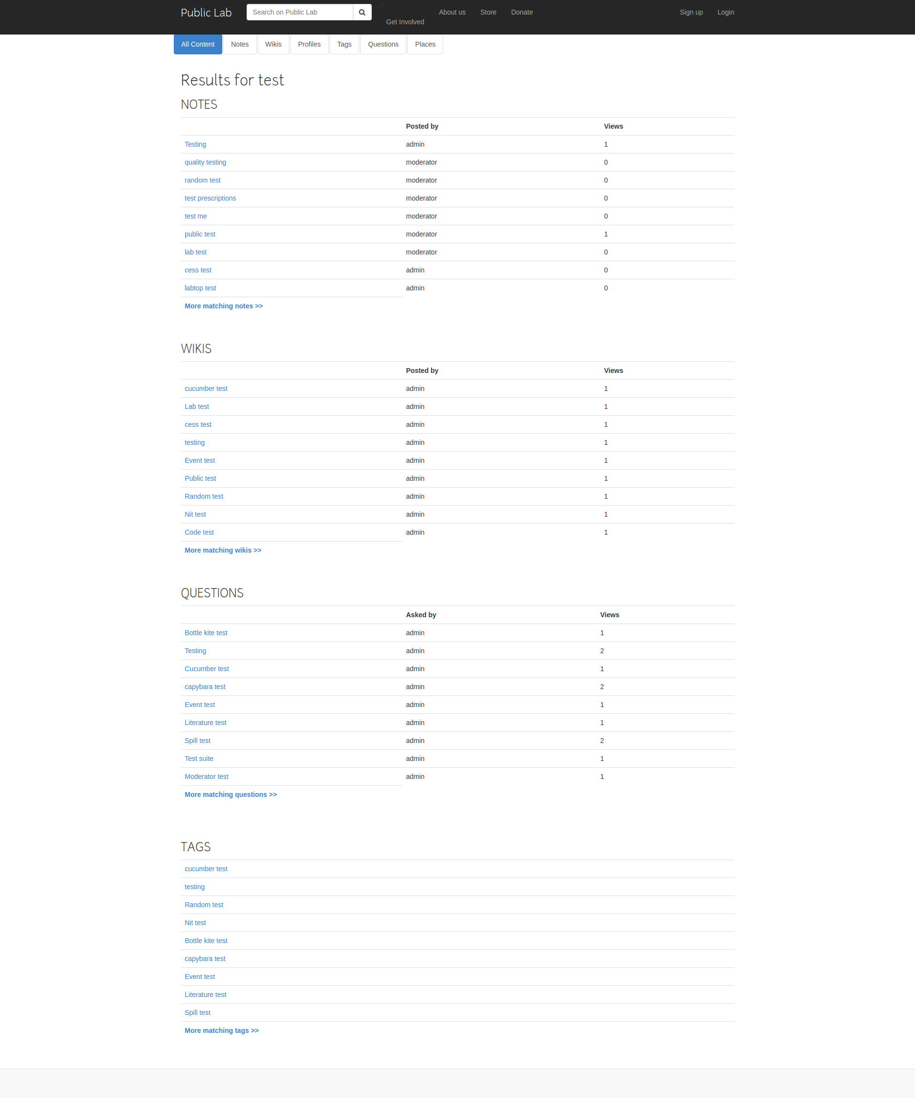 Refining all content search results page UI · Issue #4062 · publiclab/plots2 · GitHub