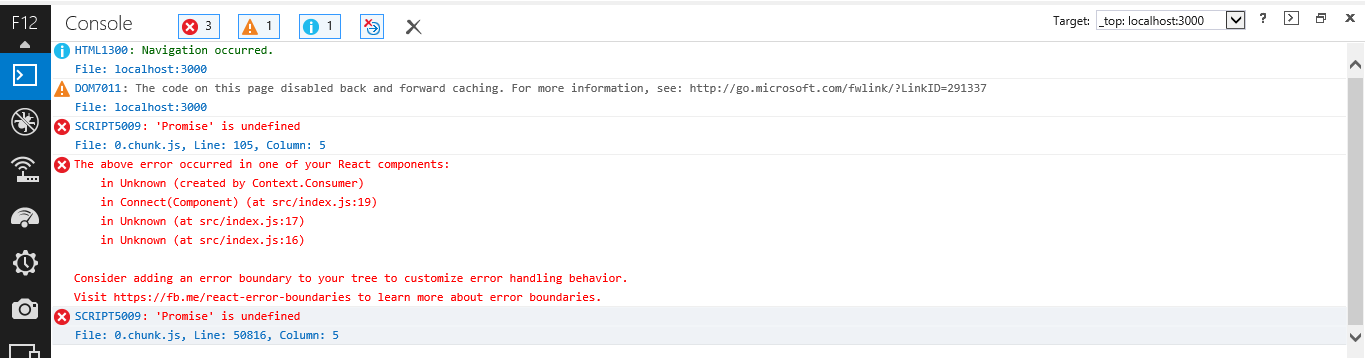 Issue in IE · Issue #15266 · facebook/react · GitHub