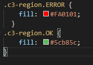 Set color of the regions · Issue #77 · c3js/c3 · GitHub