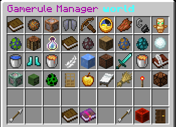 GitHub - jdoulke/GamerulesManager: Gamerule Manager for Minecraft ...
