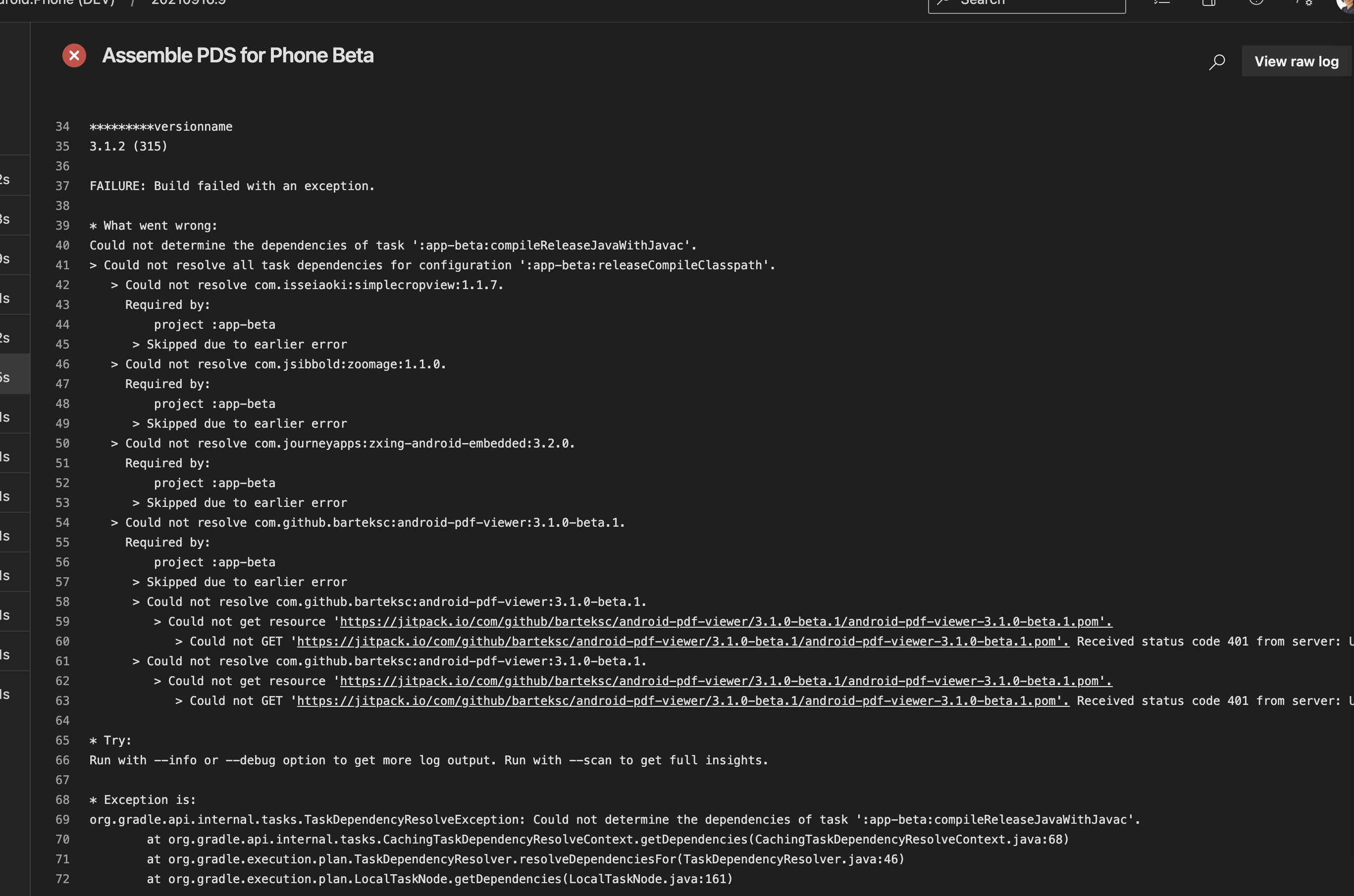 Task: Gradle is always failing · Issue #15290 · microsoft/azure-pipelines-tasks · GitHub