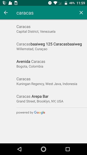 GitHub - leuamrojas/WeatherAppSample: Weather app to display weather ...