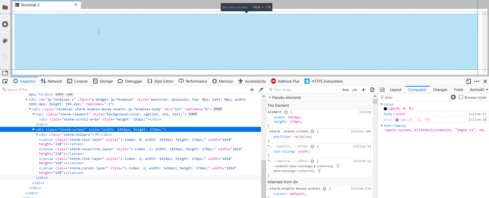 Terminal Hasnt Text · Issue 7375 · Jupyterlabjupyterlab · Github
