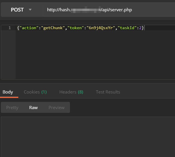 getChunk does not give a result · Issue #491 · hashtopolis/server · GitHub