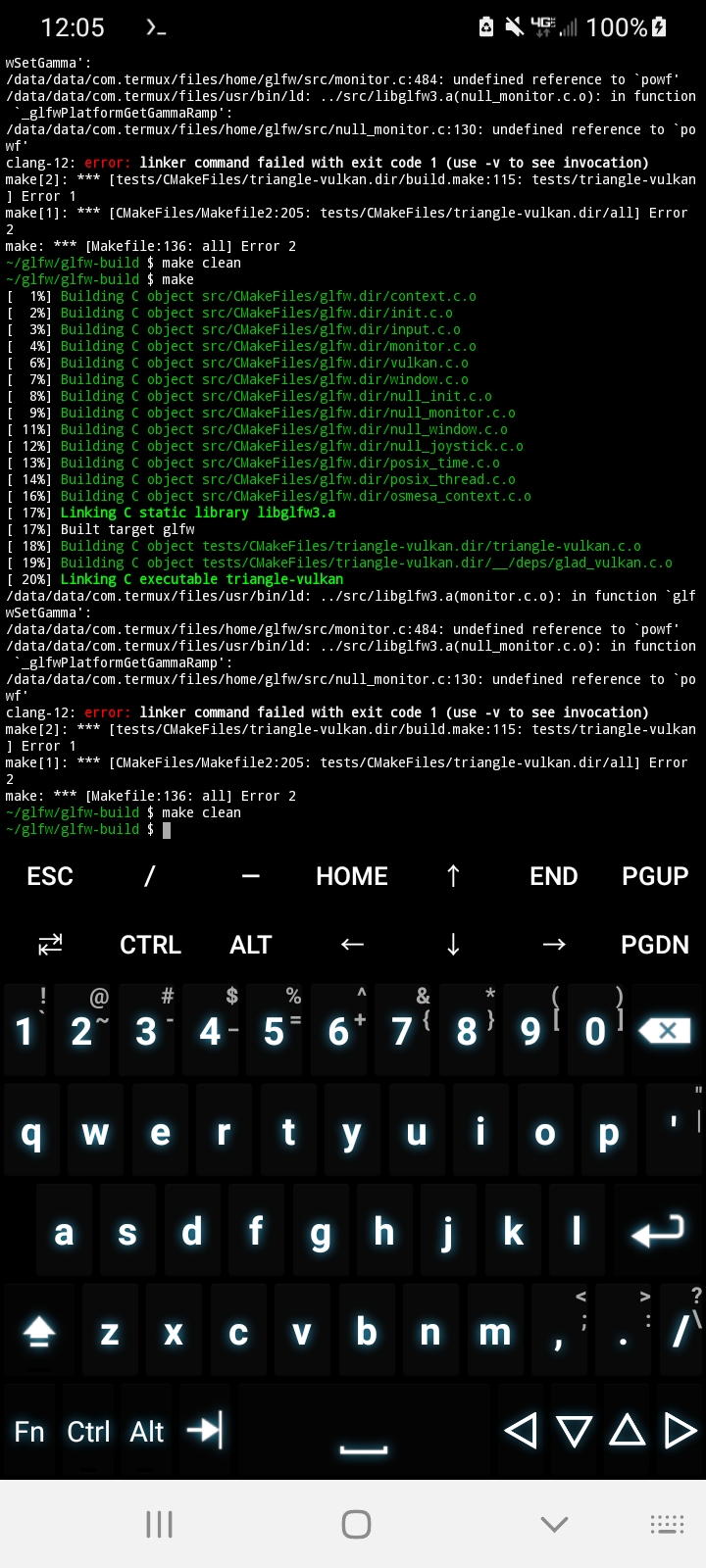 Package Request: glfw3 · Issue #10185 · termux/termux-packages · GitHub