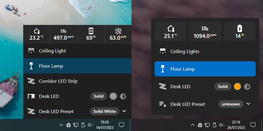 GitHub - PascalLuginbuehl/home-assistant-tray-menu: An app to interact ...