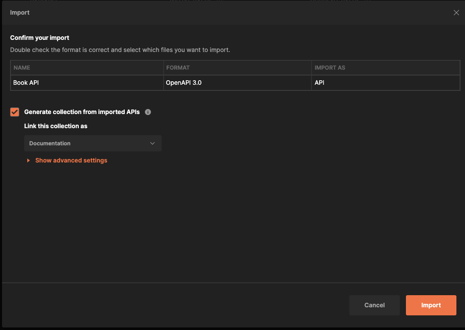 Importing a valid OpenAPI 3 document fails · Issue #9463 · postmanlabs/postman-app-support · GitHub
