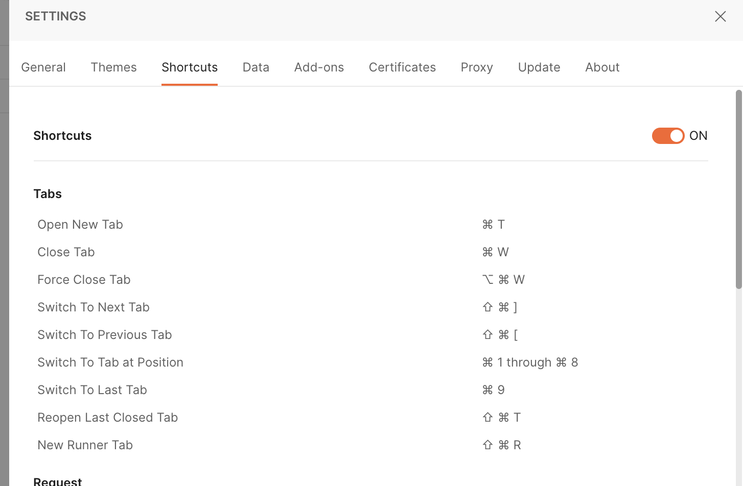 Add Shortcuts For Tab Navigation And Movement · Issue 10864 · Postmanlabspostman App Support 4601