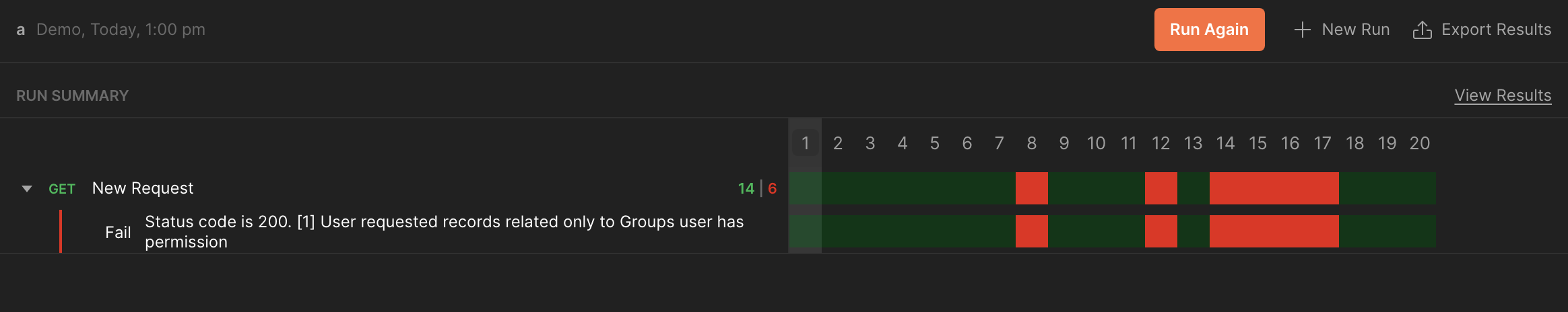 Data Driven Tests Collection View Summary Presenting Wrong Message As 7274