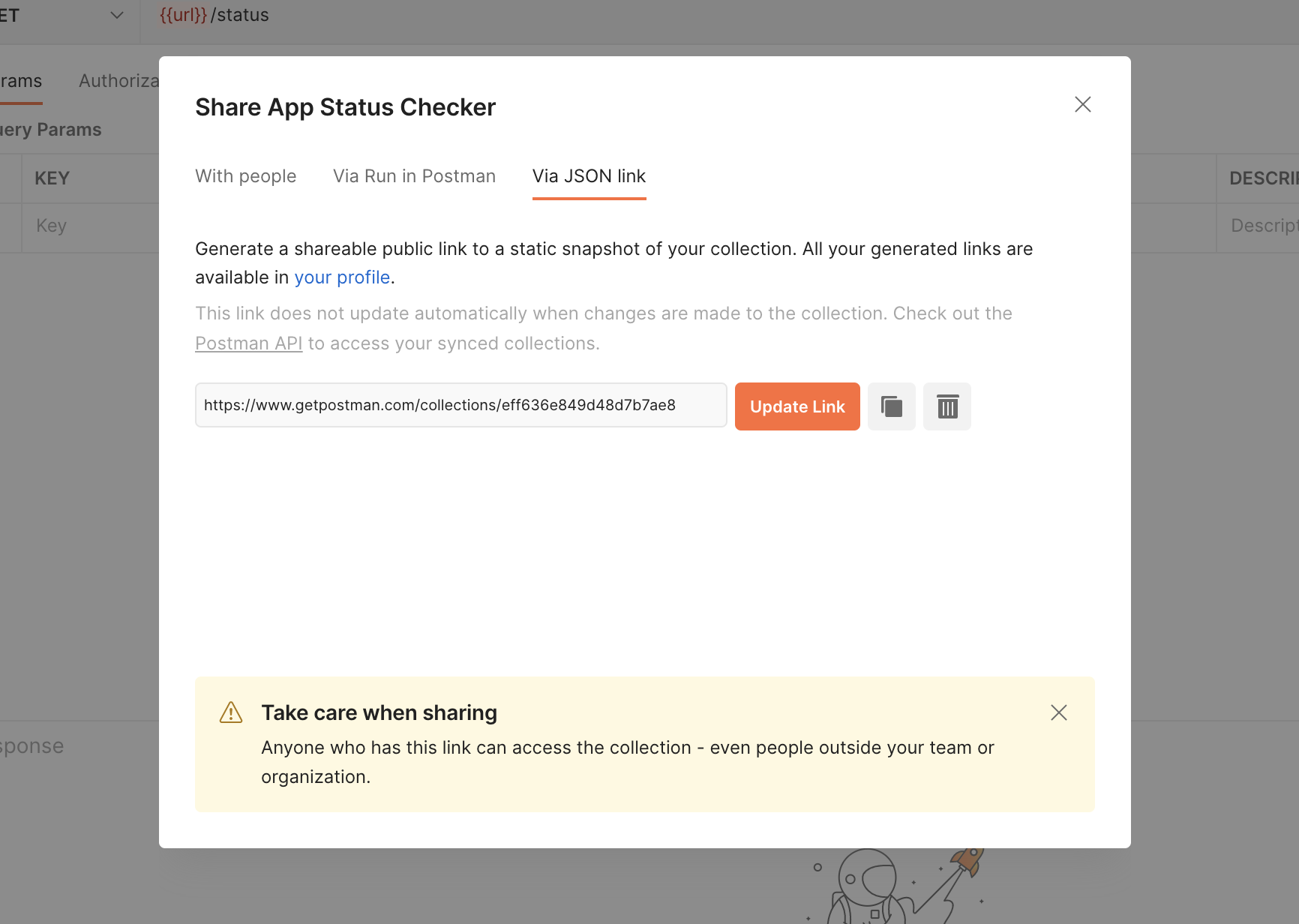 Unable to generate/ update Collection JSONlink · Issue #11220 ...