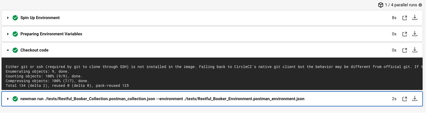 CircleCi Newman Integration Broken · Issue #8695 · postmanlabs/postman-app-support · GitHub