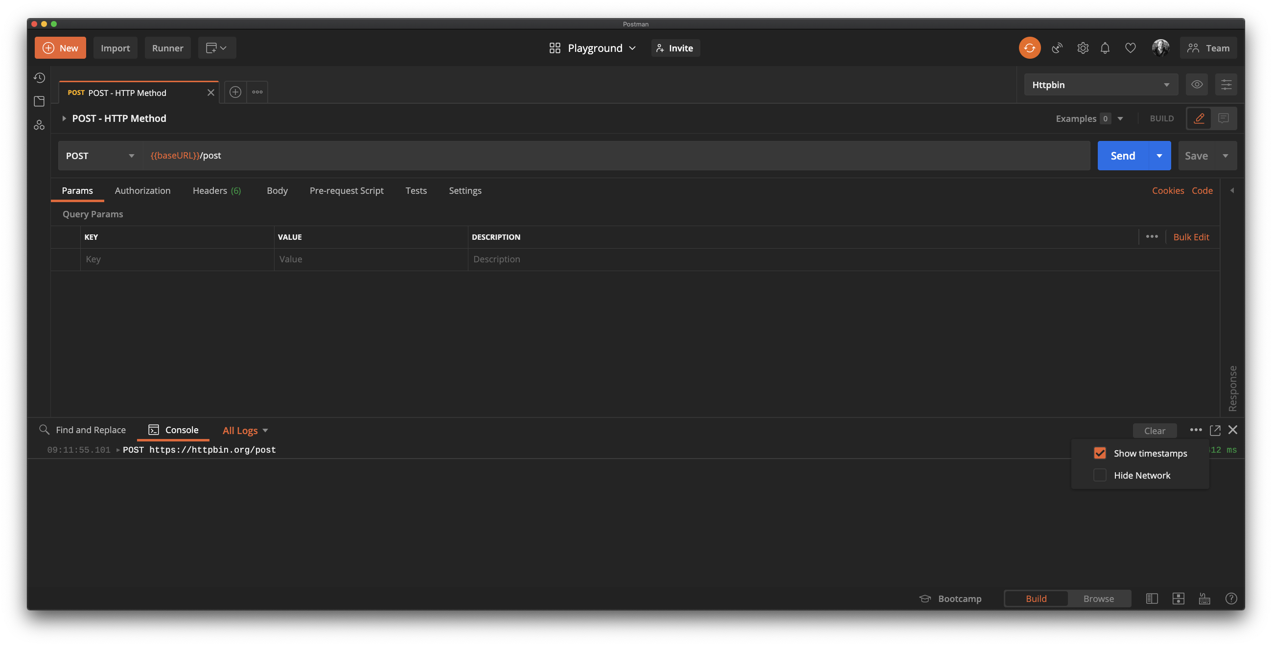 Show Timestamp In Postman Console Logs Issue 9066 Postmanlabs postman app support GitHub