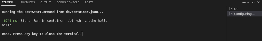 open in dev container pop up uses wrong terminal · Issue #6882 · microsoft/vscode-remote-release ...