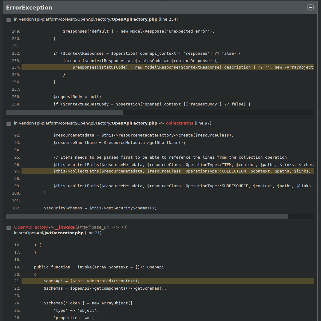 Warning: Undefined array key "content" Open Api Factory · Issue #4209 · api-platform/core · GitHub