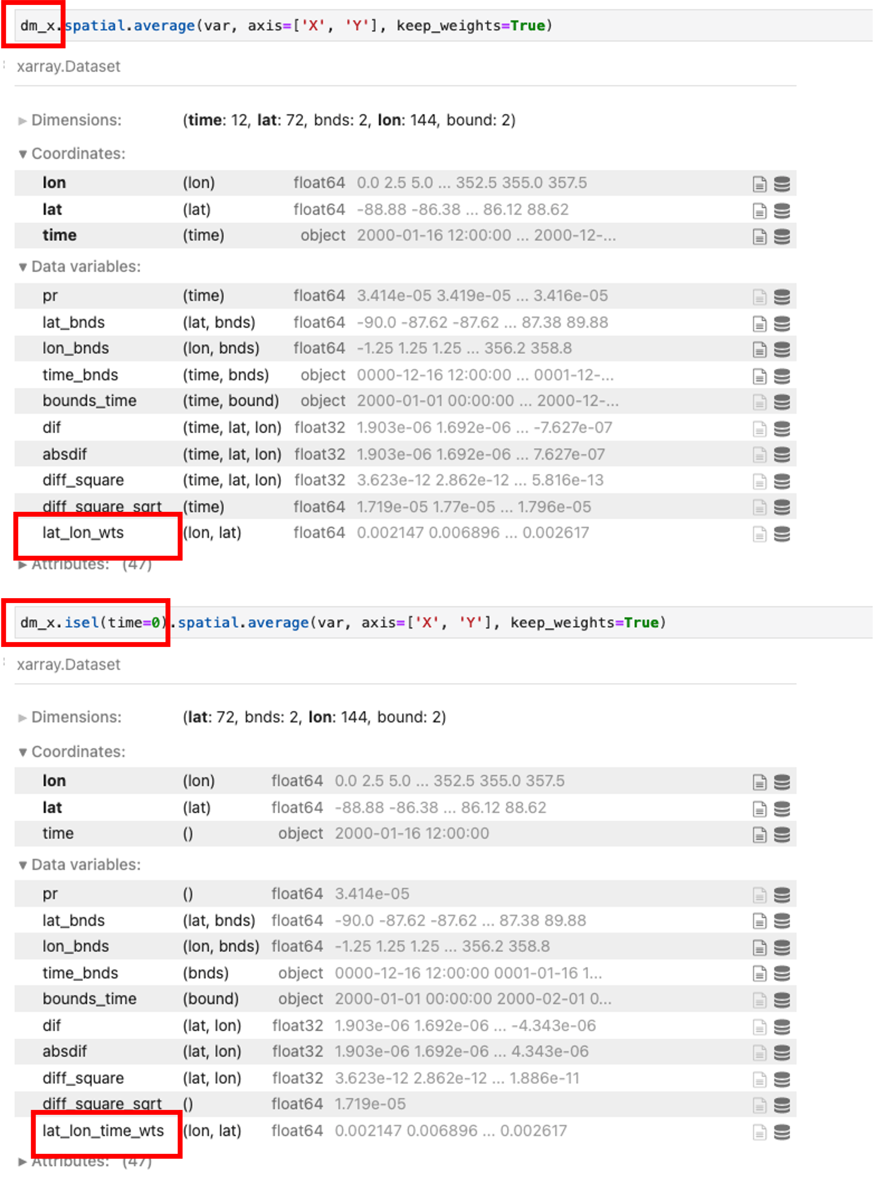 Bug Data Array Variable Name For Keepweights Differs · Issue 377 · Xcdatxcdat · Github