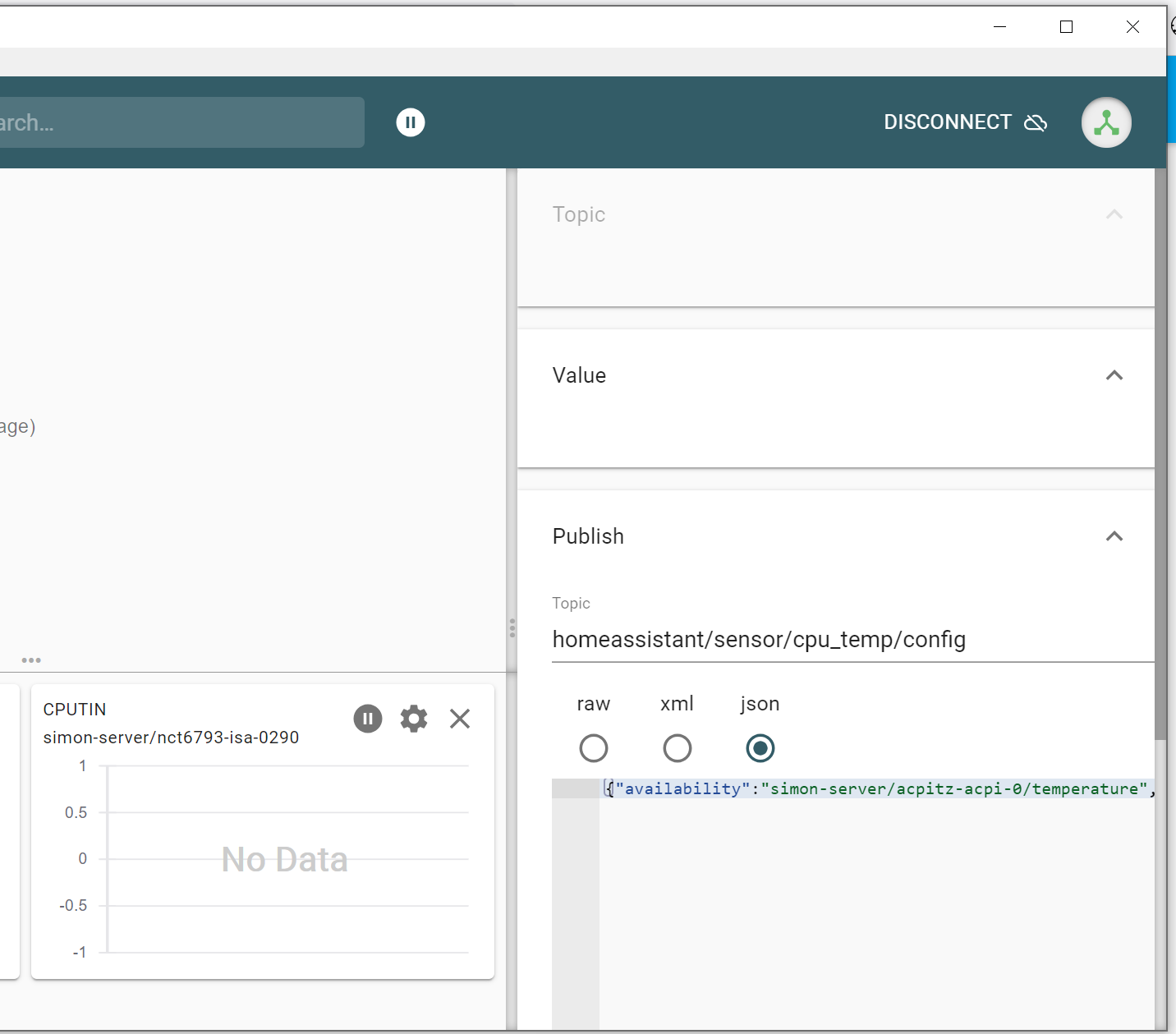 Publish button vanishes after first hit · Issue #731 · thomasnordquist/MQTT-Explorer · GitHub