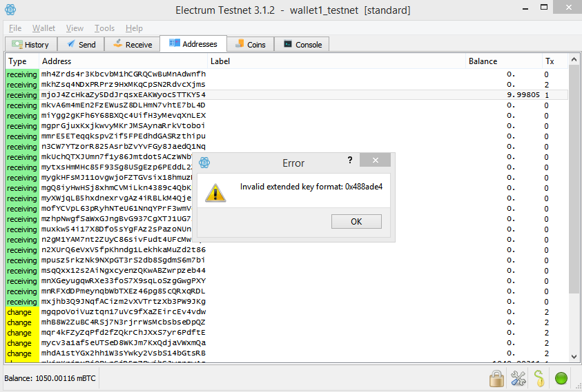 Testnet Private Key Export Error Invalid Format · Issue 4231 · Spesmiloelectrum · Github