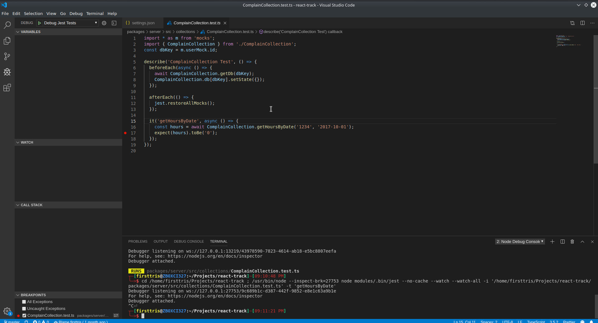 Ability to pass along command line arguments · Issue #27 · firsttris/vscode-jest-runner · GitHub