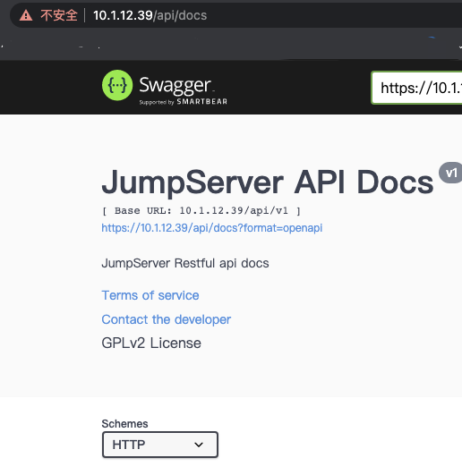 [Bug] swagger 无法使用 https · Issue #6775 · jumpserver/jumpserver · GitHub