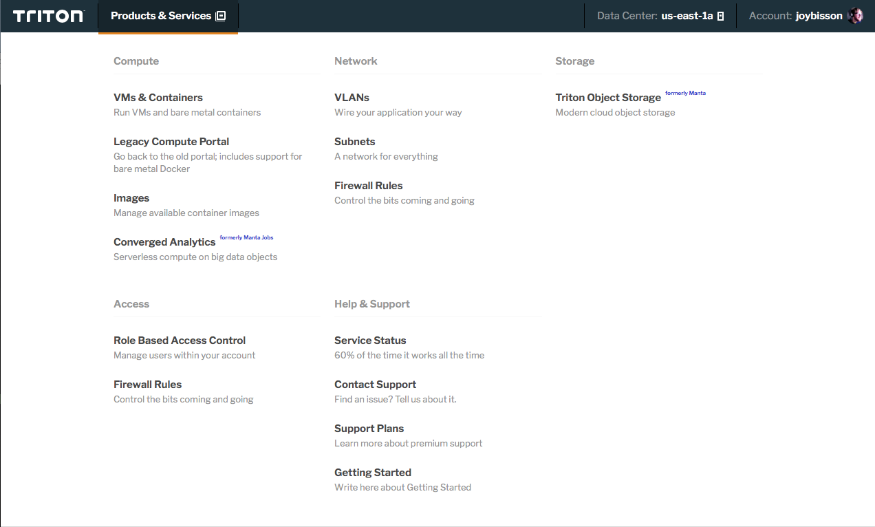 Services nav content · Issue #23 · TritonDataCenter/webconsole ...