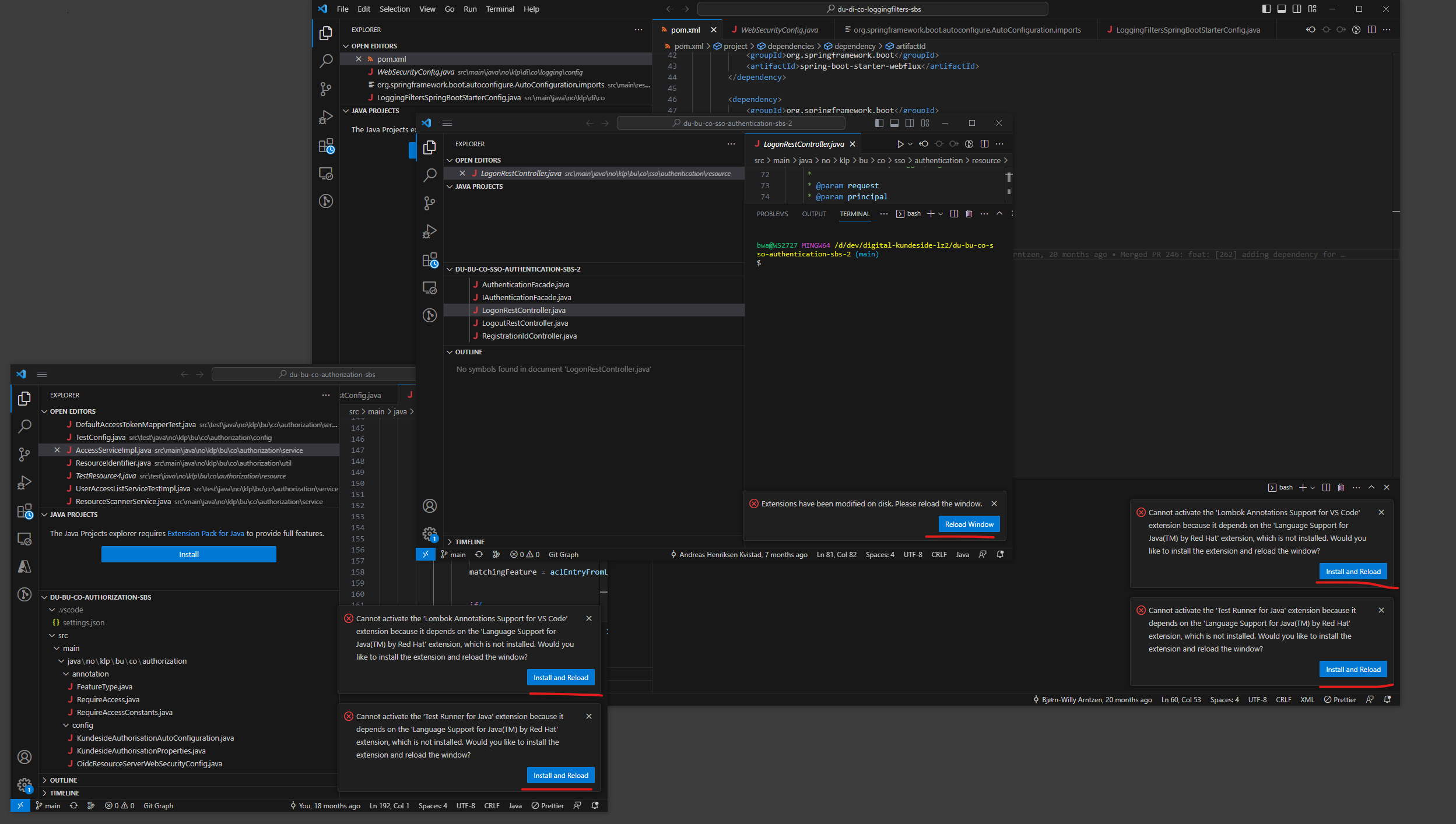 When using Profiles, a lot of Extensions is not loaded · Issue #180676 ...