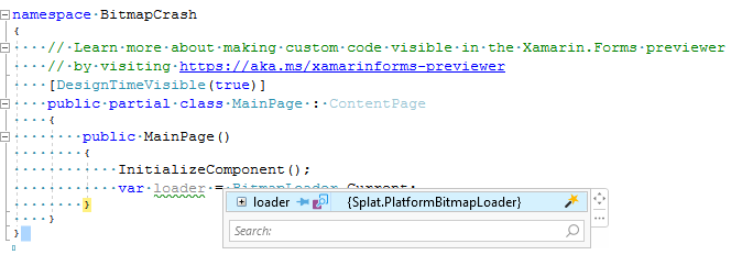 [bug] Vs2019 Crash In Bitmaploader Constructer Android · Issue 317 · Reactiveui Splat · Github