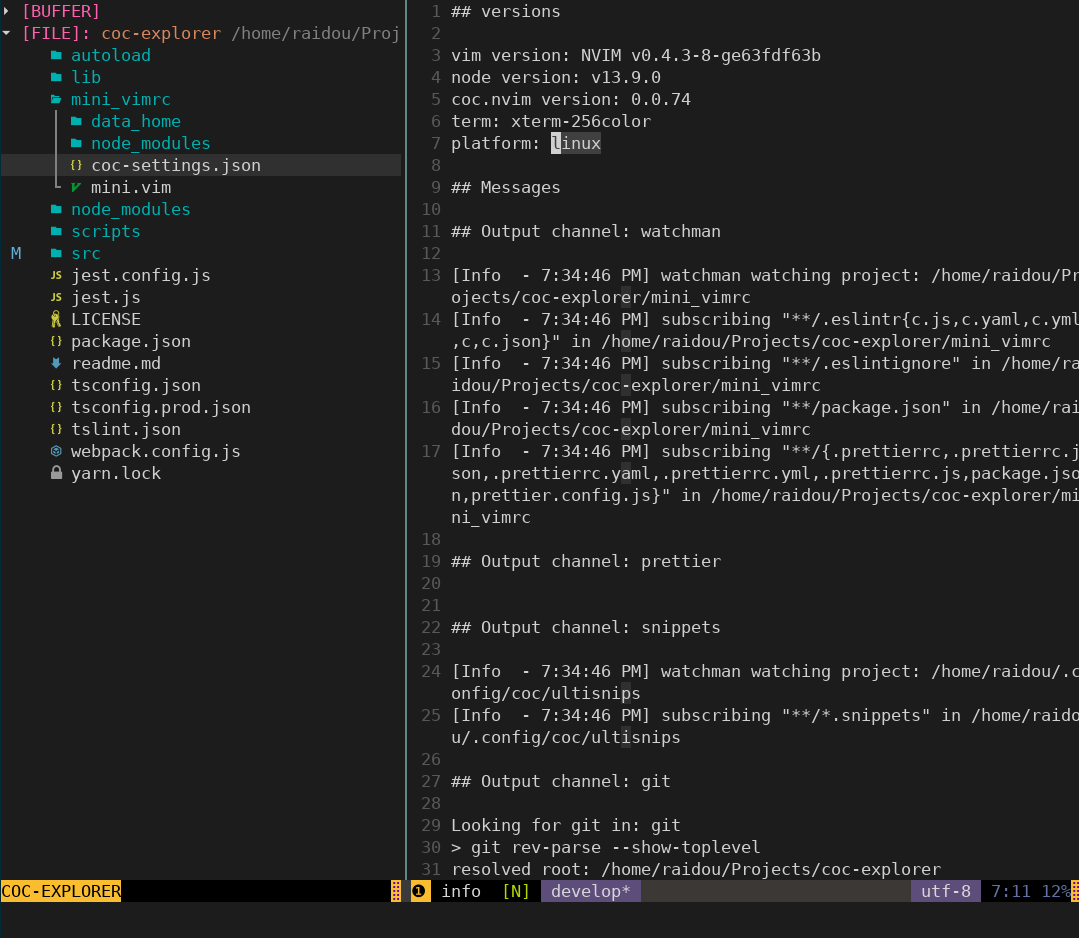  coc nvim Error On InsertEnter Request Error Nvim buf clear namespace