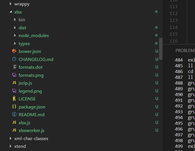 Missing Types - Typescript definitions excluded from npm and bower · Issue #1023 · SheetJS ...