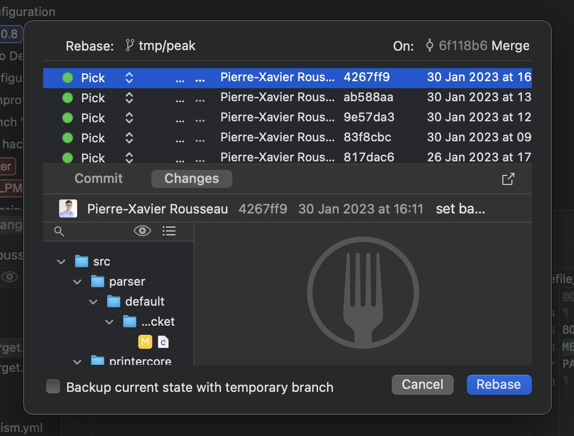 Cancel button not working in squash menu · Issue #1808 · fork-dev/Tracker · GitHub