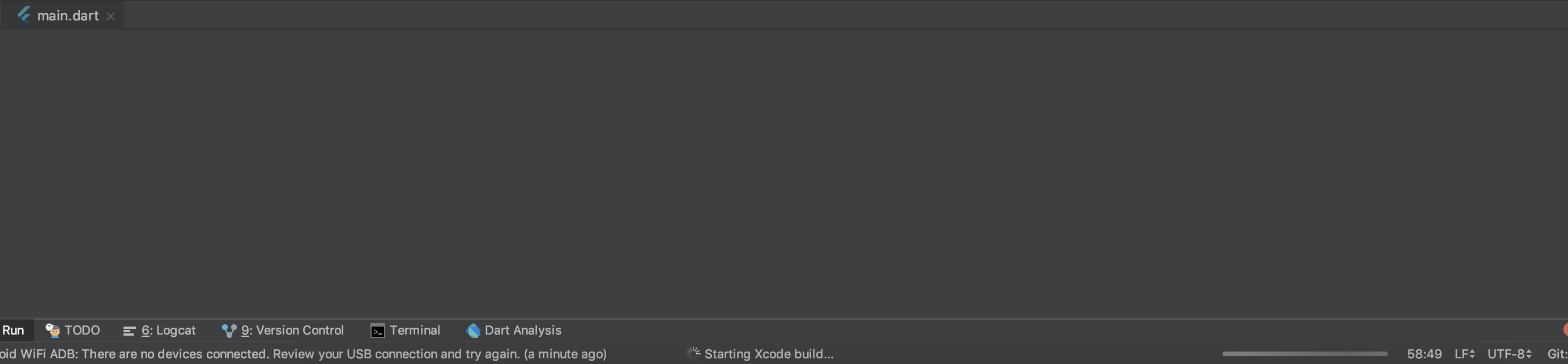 Why Is There No Console Tab In Run · Issue 25835 · Flutterflutter · Github 