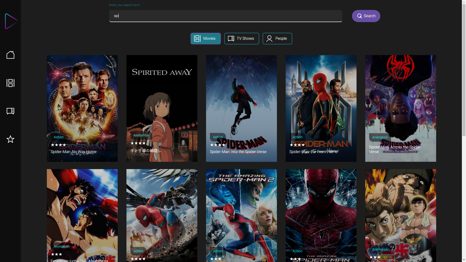 GitHub - eliasjcm/MoviesApp: Movies and TV shows web application
