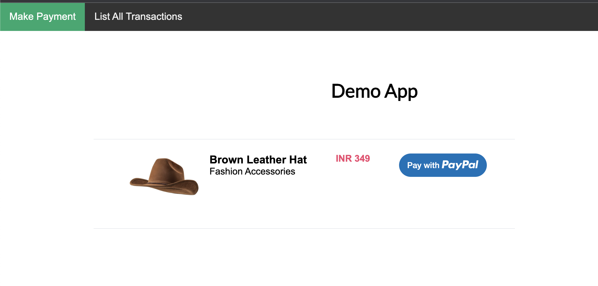 GitHub - ankishaS/paypal-payment-demo-webapp
