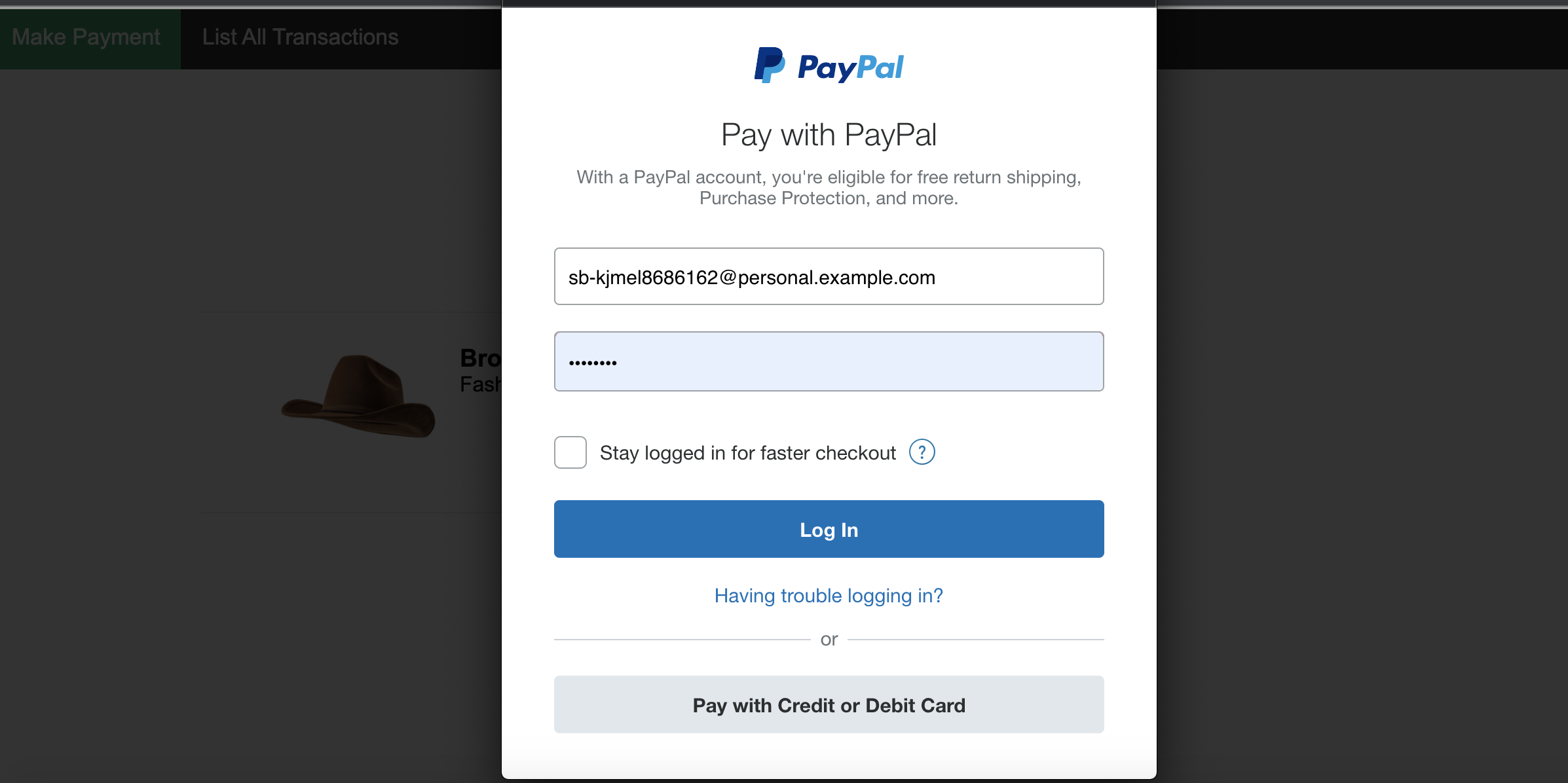 GitHub - ankishaS/paypal-payment-demo-webapp