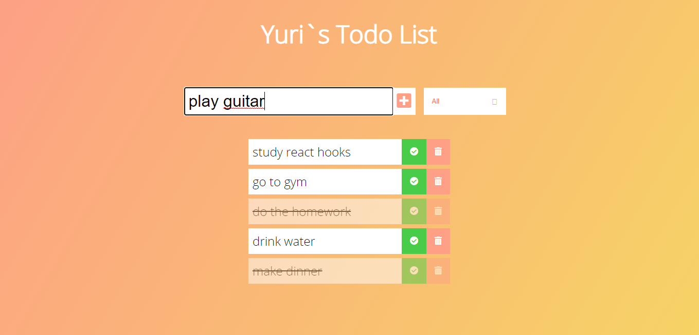 GitHub - YuriChen/todo-list: Web app de lista de tarefas