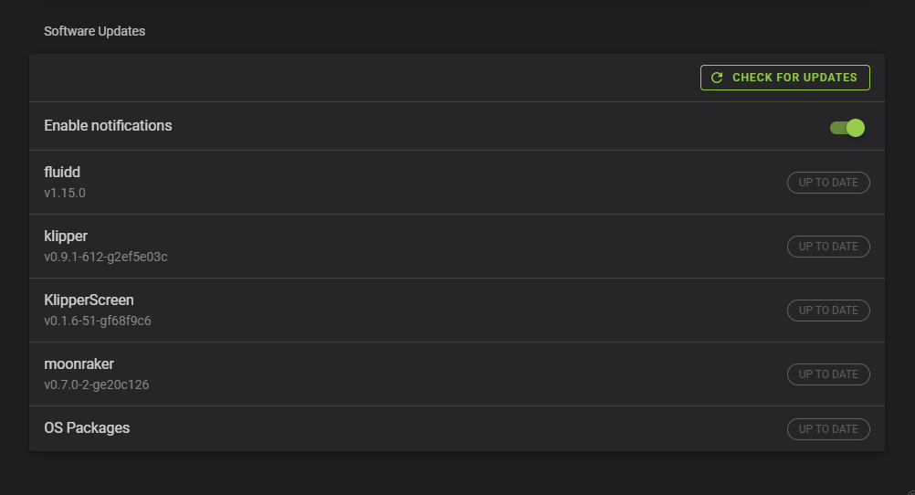 Update manager KlipperScreen broken since Update · Issue #191 · Arksine/moonraker · GitHub
