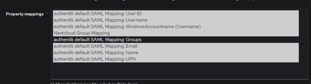 Nextcloud Admin Group Missconfiguration · Issue 4745 · Goauthentik