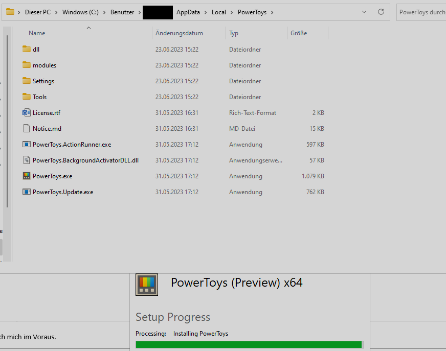 No PowerToys.exe after install · Issue #27009 · microsoft/PowerToys · GitHub