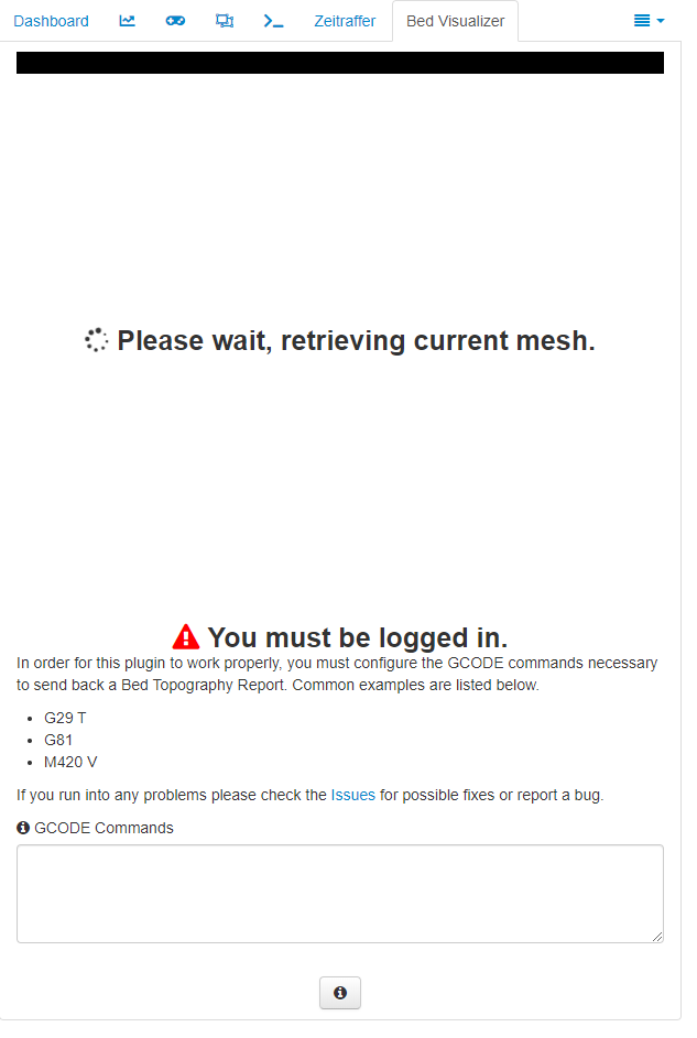 No Visualize? · Issue #203 · jneilliii/OctoPrint-BedLevelVisualizer · GitHub