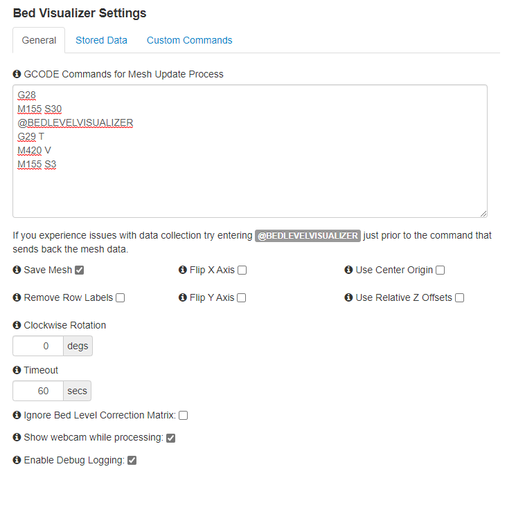No Visualize? · Issue #203 · jneilliii/OctoPrint-BedLevelVisualizer · GitHub