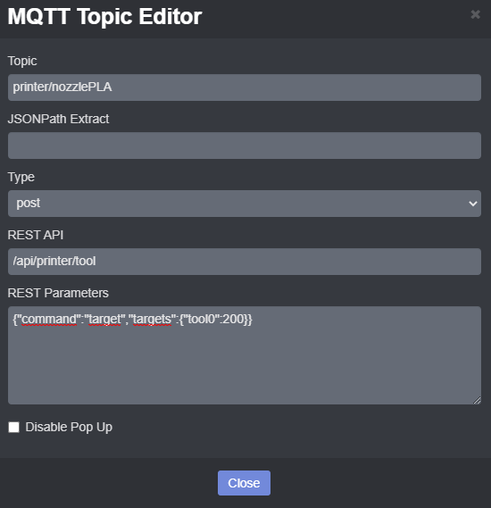 HowTo get the Value out of MQTT message? · Issue #21 · jneilliii/OctoPrint-MQTTSubscribe · GitHub