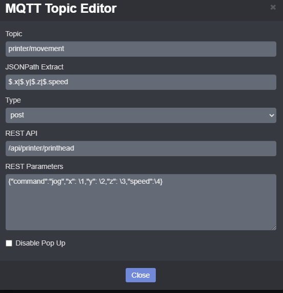 HowTo get the Value out of MQTT message? · Issue #21 · jneilliii/OctoPrint-MQTTSubscribe · GitHub