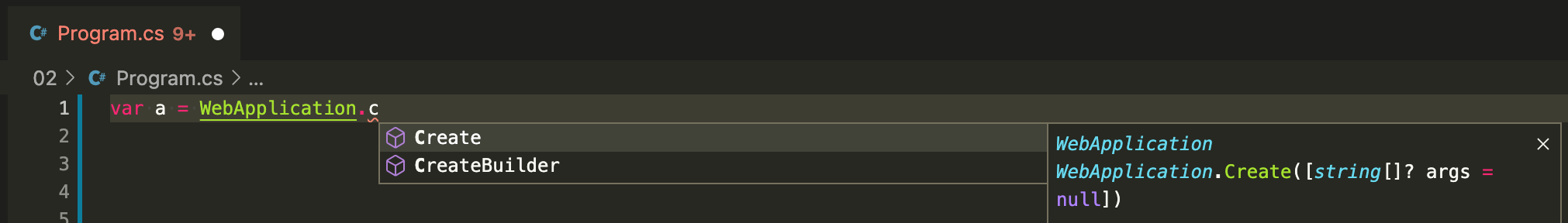 Syntax highlighting and auto-complete not supporting the latest C# 10 ...