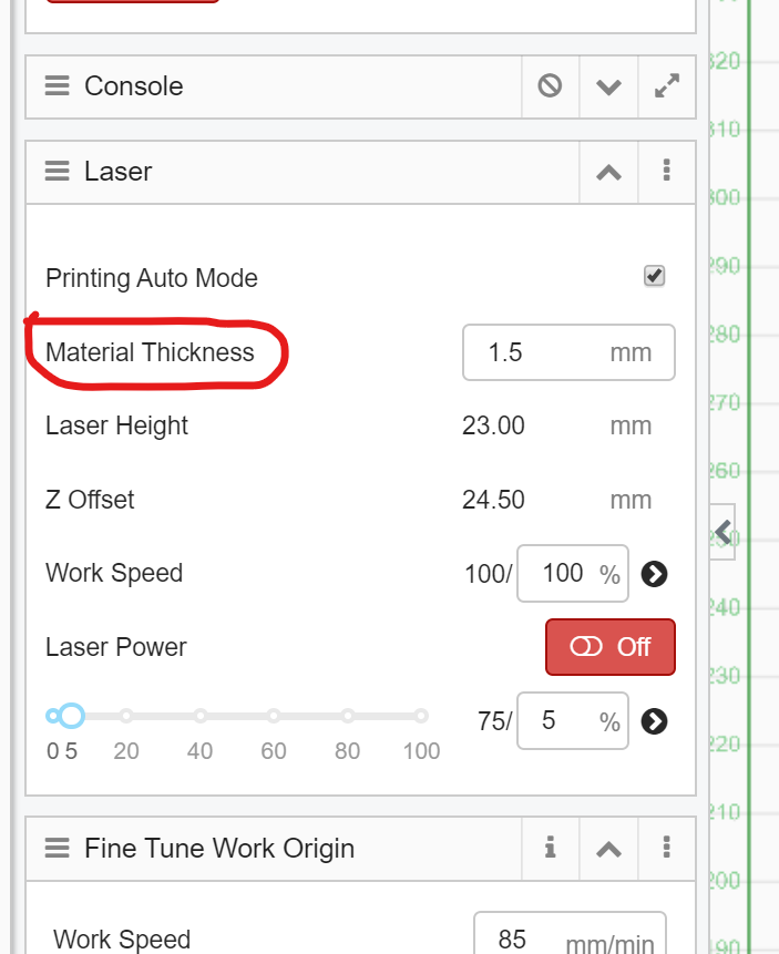 Feature Request: Put Material Thickness Setting in Object Configuration · Issue #994 · Snapmaker ...