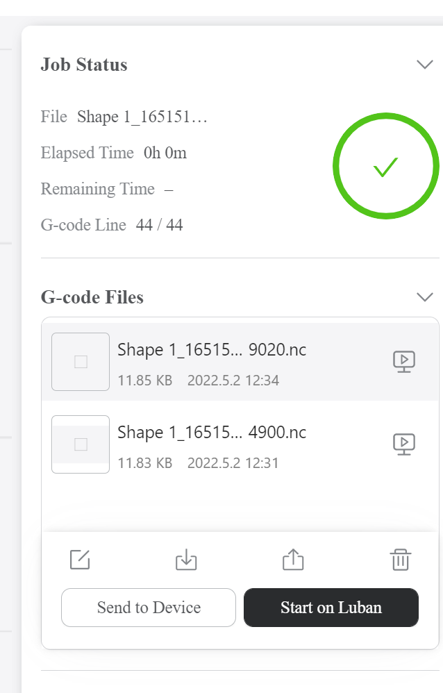 Bug: Luban stopped working for Laser Cutting after Manual Origin · Issue #1585 · Snapmaker/Luban ...