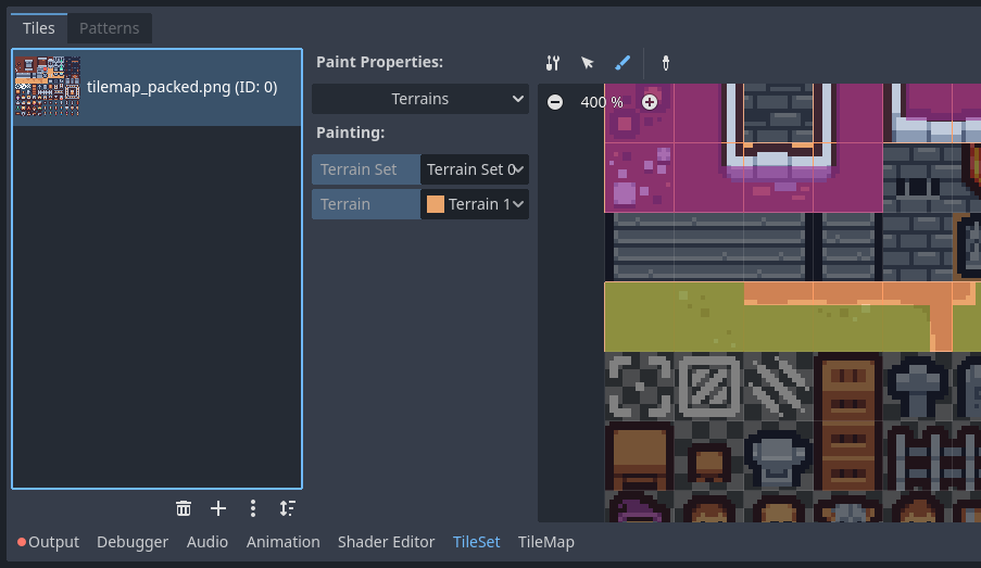 No obvious way to erase while painting tileset terrains · Issue #65904 · godotengine/godot · GitHub