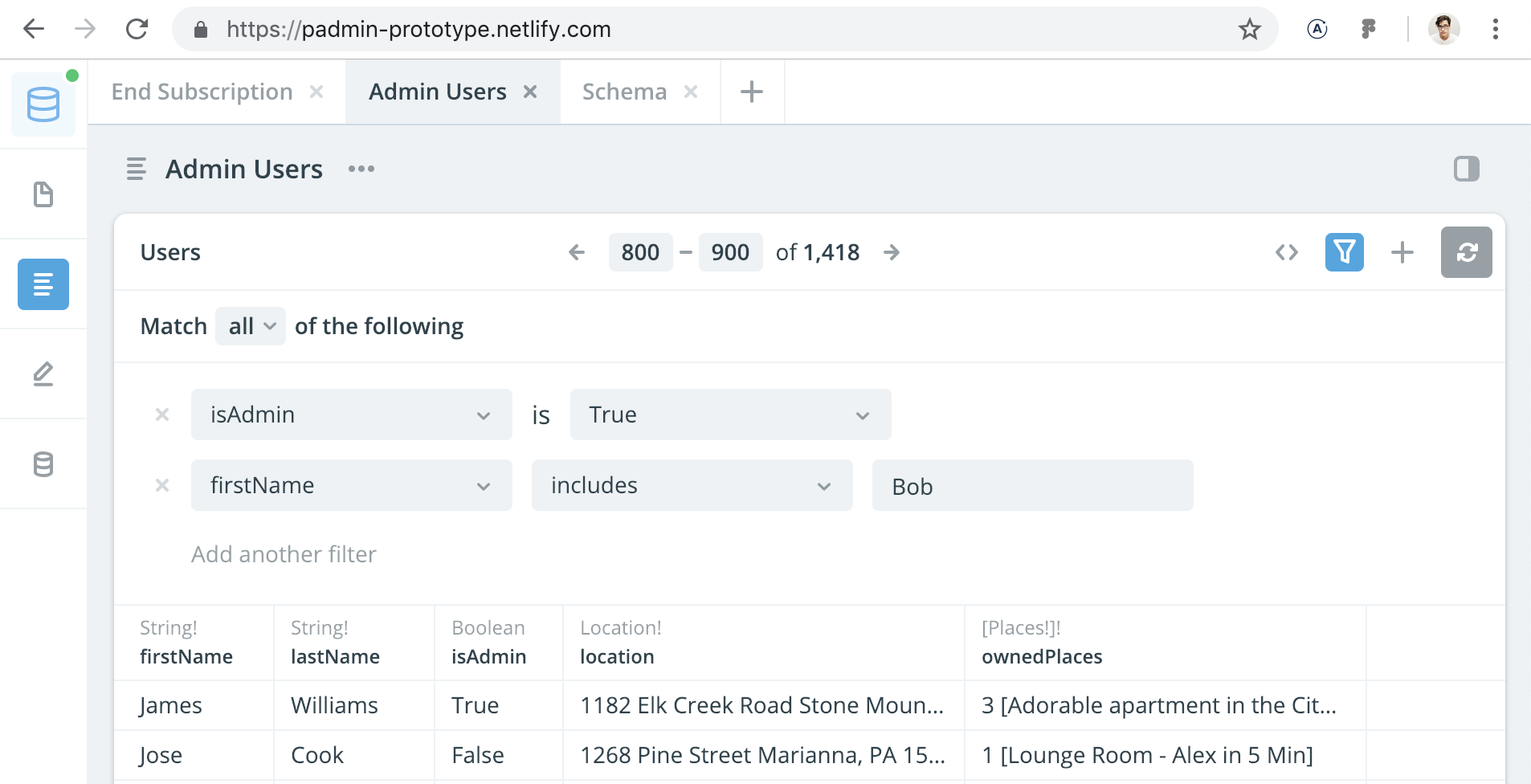 UI For Managing Filters Issue 69 Prisma prisma admin feedback GitHub