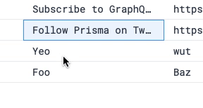 Databrowser table improvements · Issue #148 · prisma/studio · GitHub