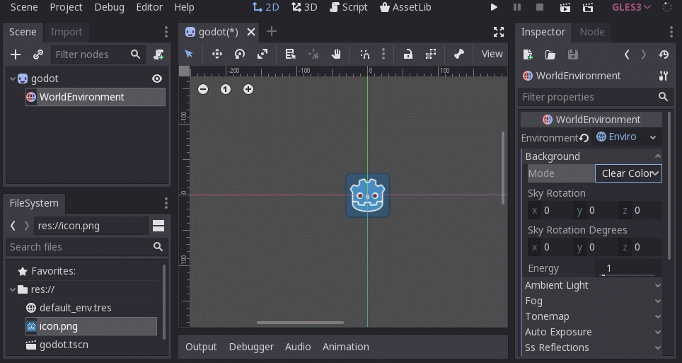 Nothing is rendered in a scene using WorldEnvironment in Canvas mode (regression from #25242 ...